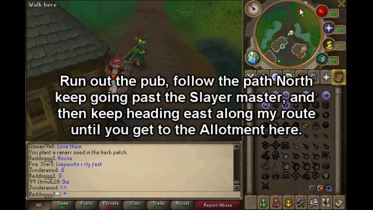 Runescape - Herb Run - 100k+ in 5 minutes - YouTube