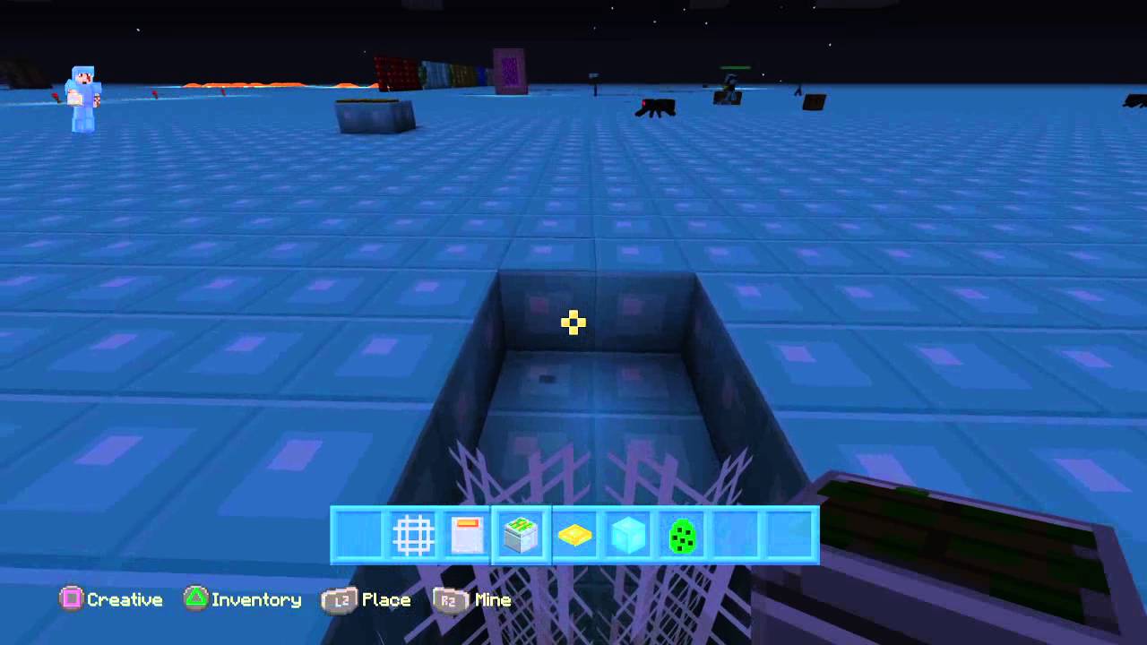 Minecraft: PlayStation®4 Edition cobweb lava trap - YouTube