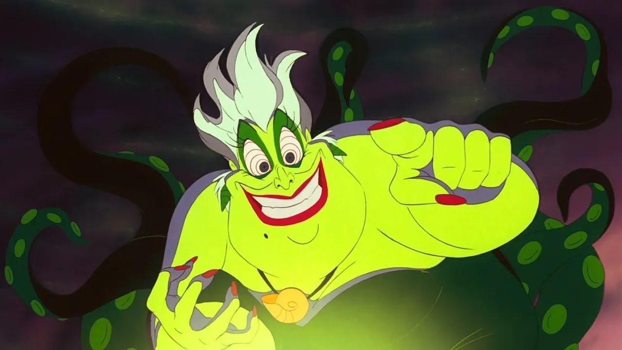Poor Unfortunate Souls | The Little Mermaid [1989] {OST Edit w/ Laugh ...
