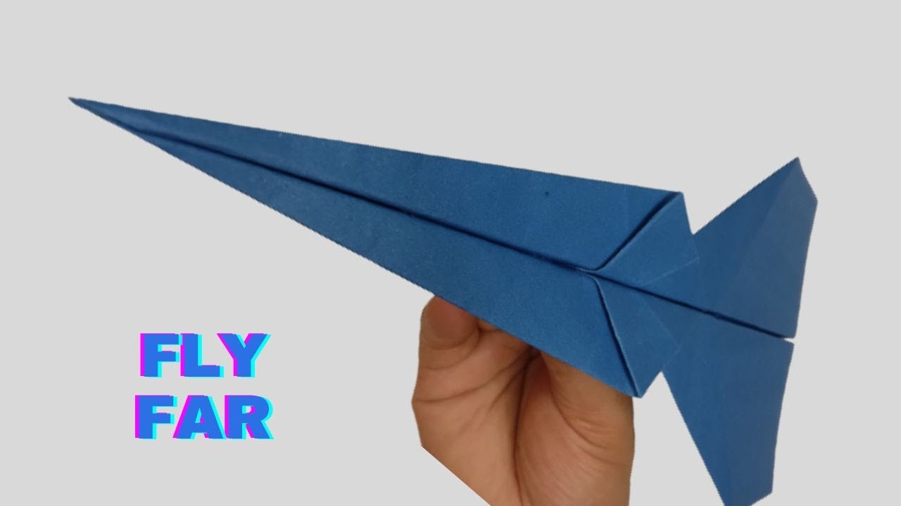 How to Make a Concorde Origami Paper Plane tutorial /paper airplane ...