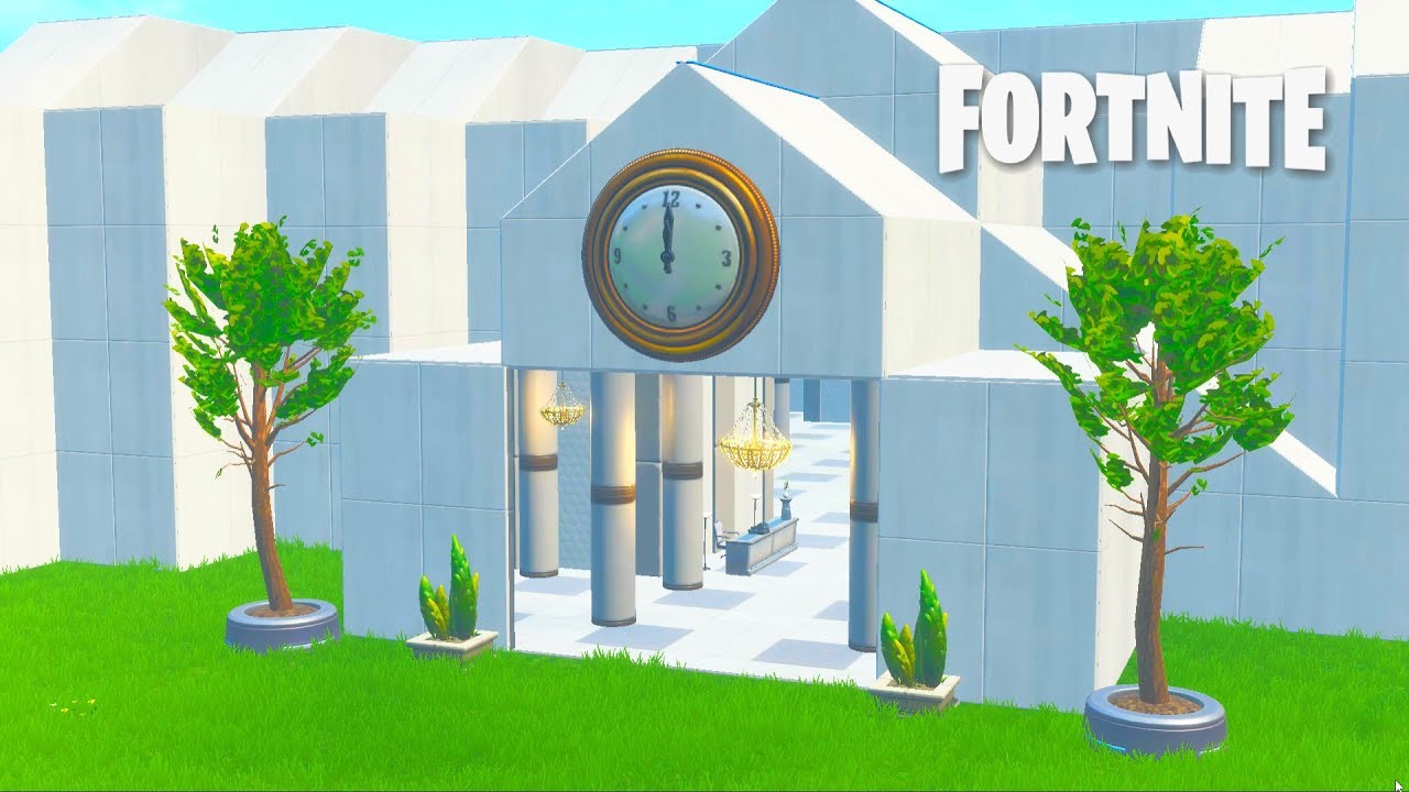 Fortnite Museum - Fortnite Creative Build (Time Lapse) - YouTube