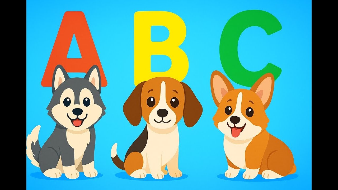 Alphabet of Dogs! Learn Dog Breeds From A to Z 🐾 Dog ABC, Puppy ABCs ...