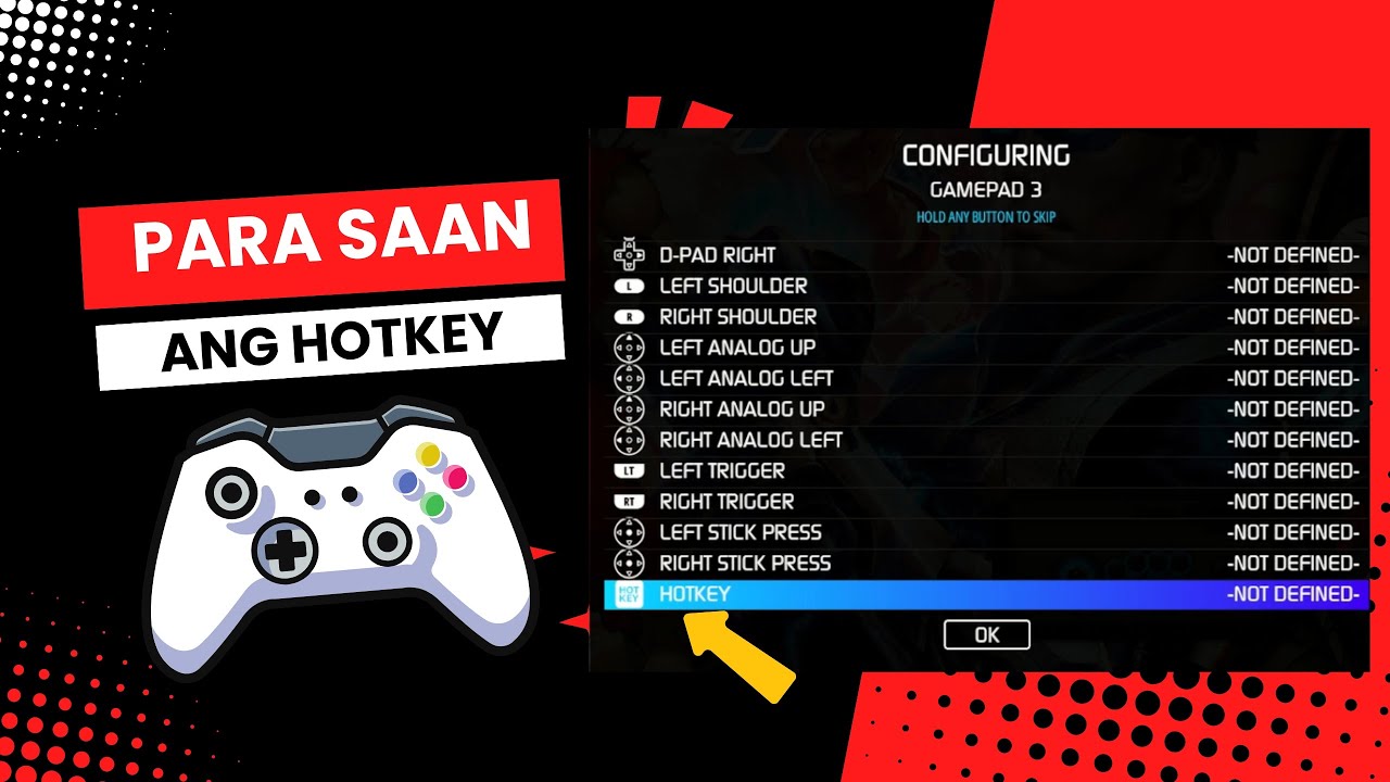 Paran saan ang hotkey guide PC Arcade Tagalog tutorial - YouTube