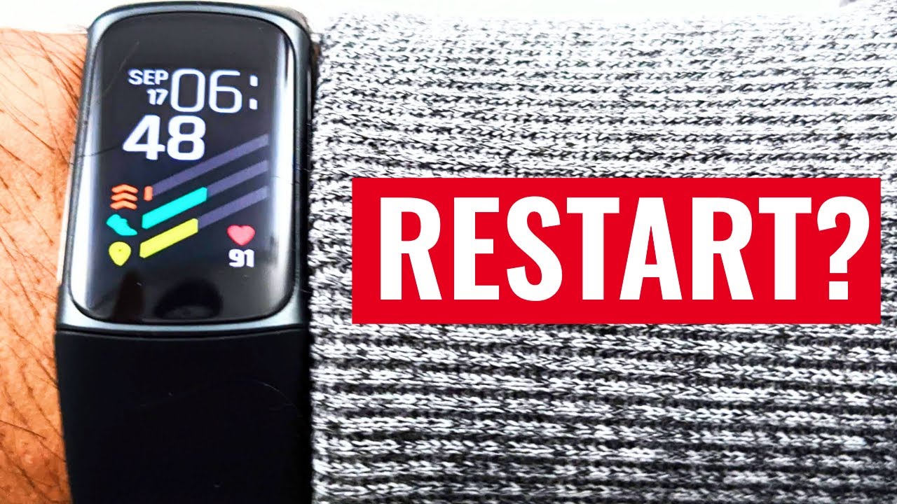 Restarting the Fitbit Charge 5 (Two Methods) - YouTube
