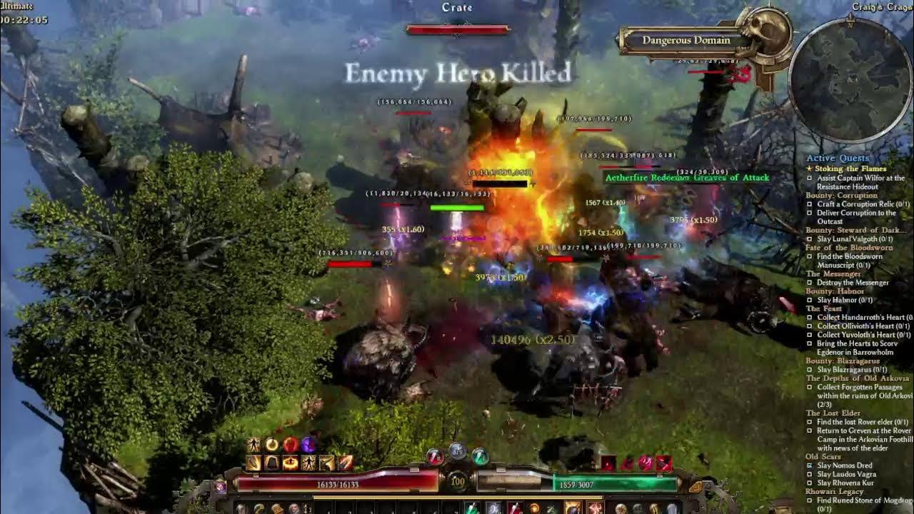 Grim Dawn - Lazy Build Partxy51 - The Walking Apocalypse - YouTube