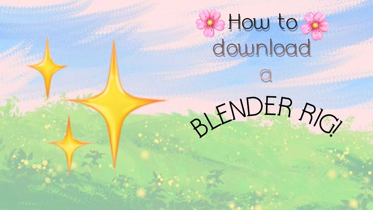 How to download a blender rig! (Roblox) - YouTube