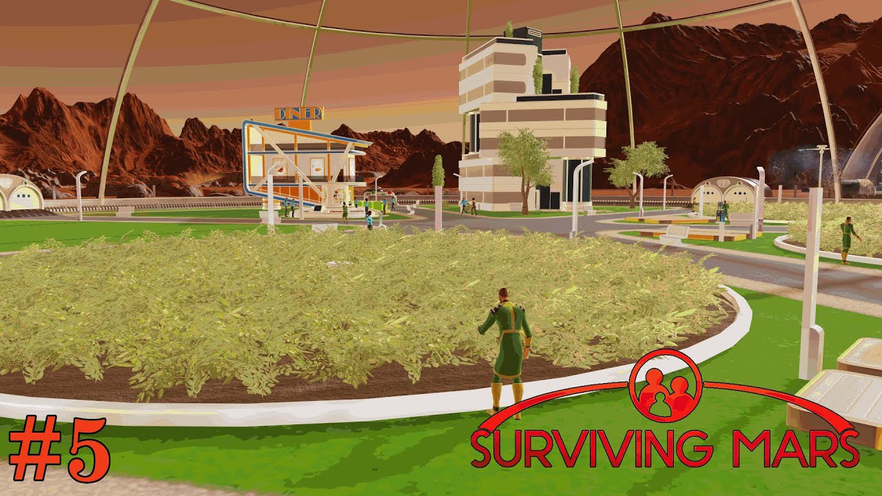Farm Life - Surviving Mars - #5 - YouTube