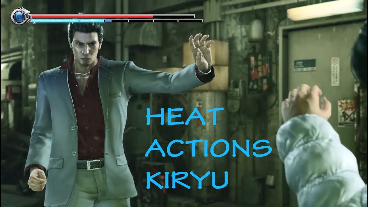 Yakuza Kiwami 2 (PC) Heat Action KIRYU - YouTube