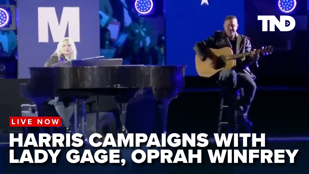 Kamala Harris holds an election eve rally in Philadelphia with Oprah ...