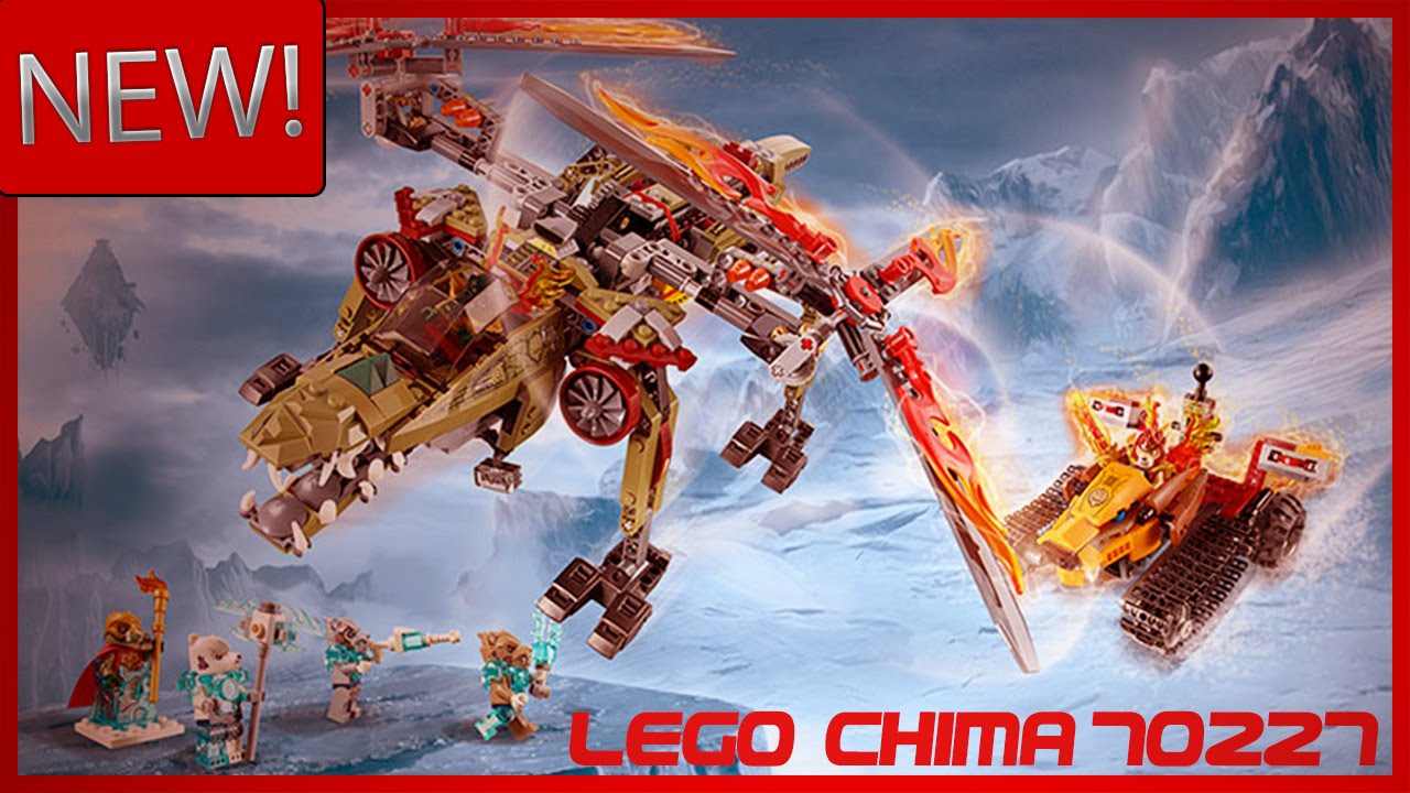 Lego Chima 70227 Спасение короля Кроминуса - YouTube