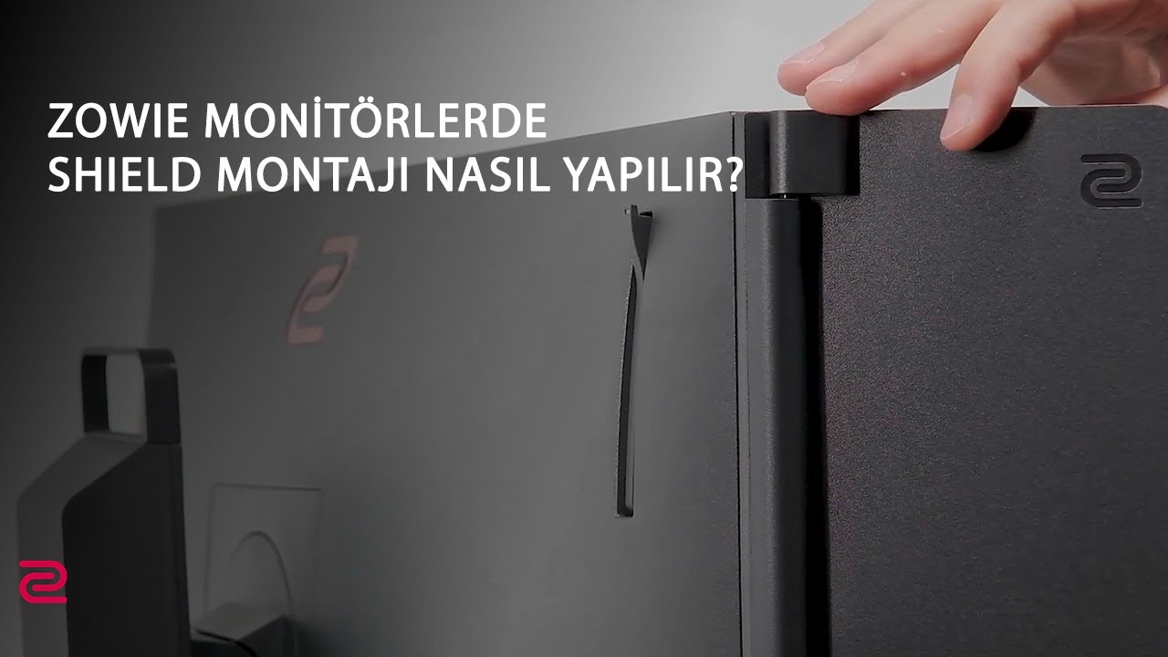 ZOWIE Monitörlerde SHIELD Nasıl Takılmalıdır? - YouTube