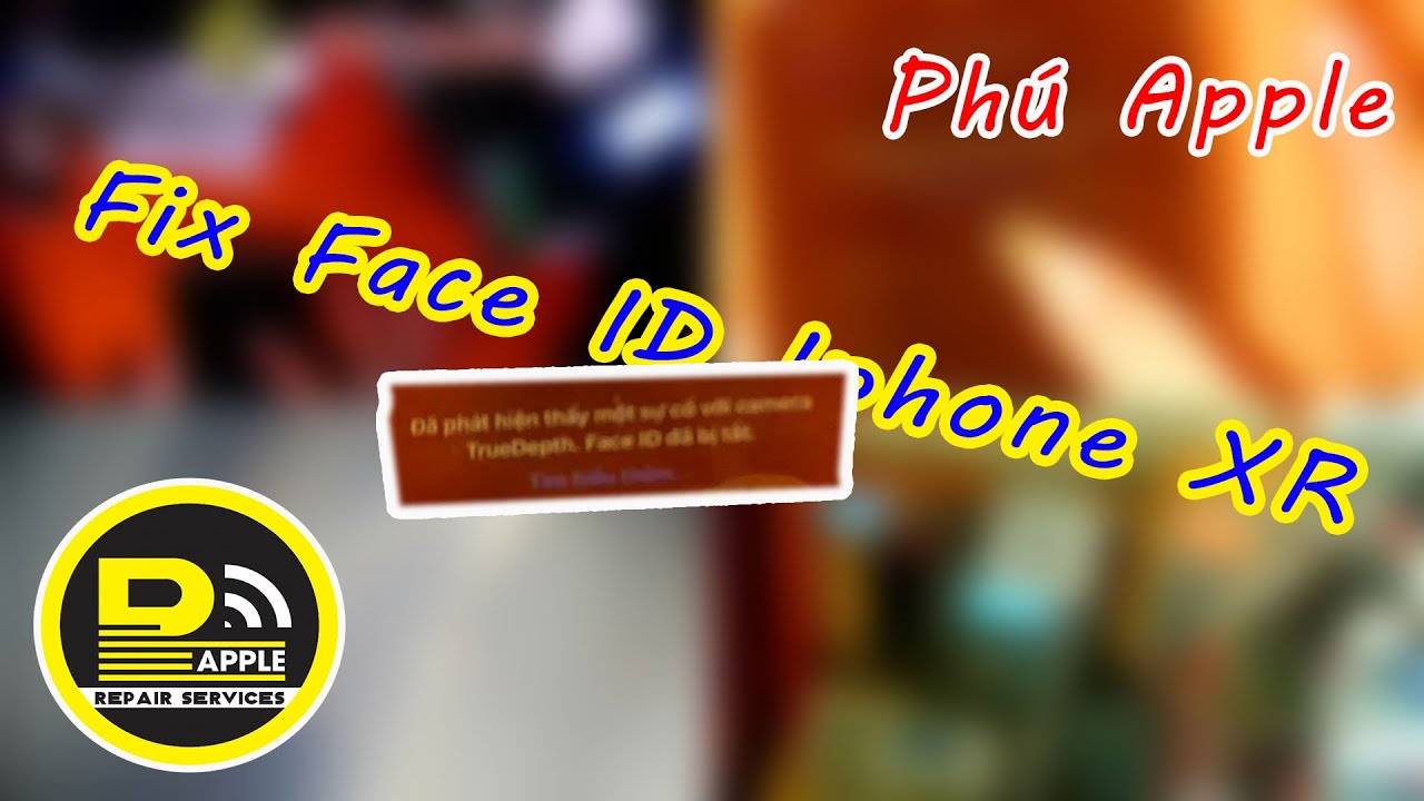 Fix Face ID Iphone XR Trên Dây Zin Máy - Repair Face Id Iphone XR ...