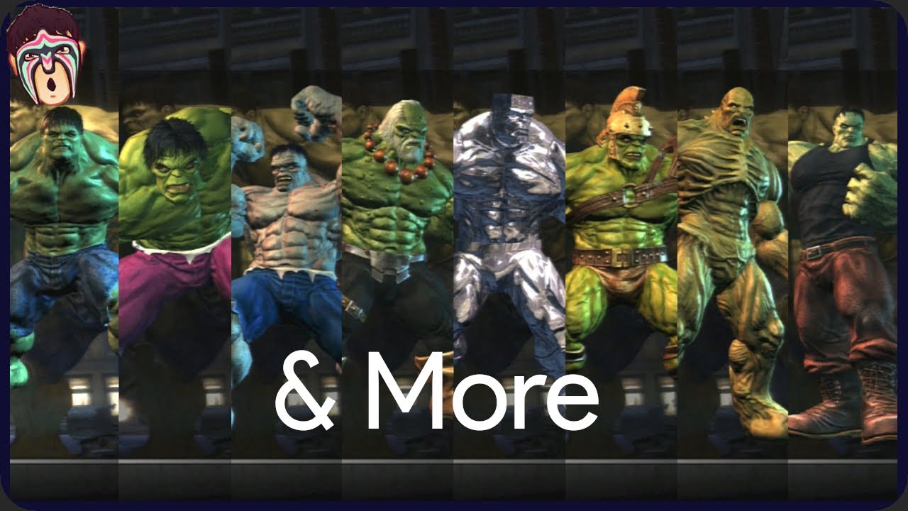 The Incredible Hulk Game Skins