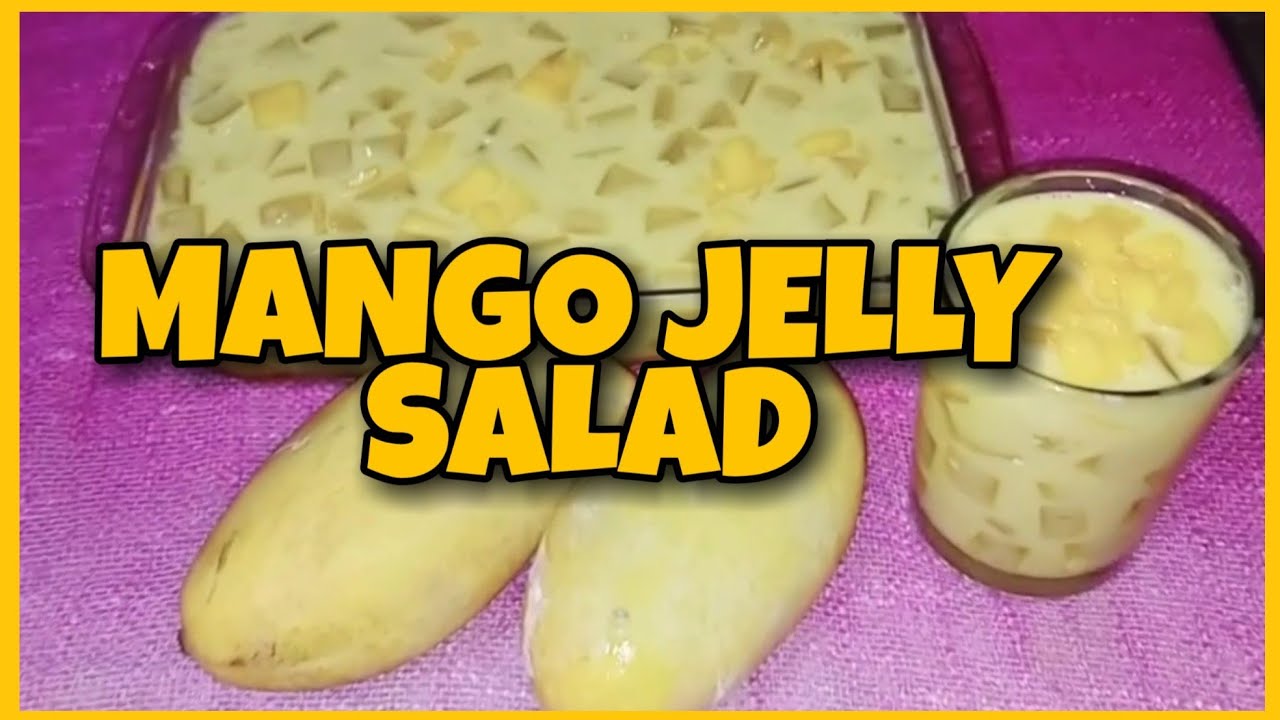 MANGO+SAGO+GULAMAN PANGNEGOSYO RECIPE | HOW TO MAKE MANGO JELLY SALAD ...
