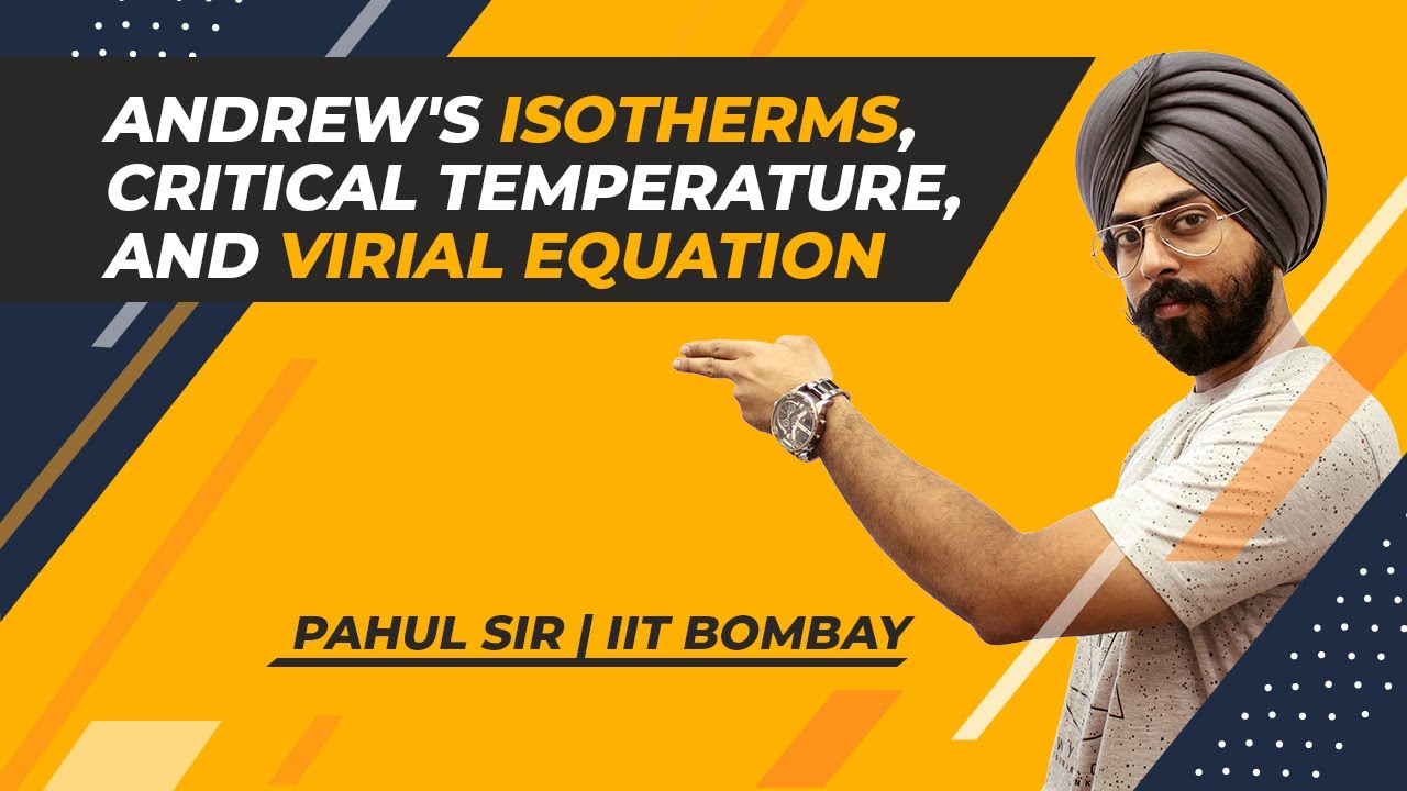 Andrew's Isotherms, Critical Temperature, And Virial Equation | JEE ...