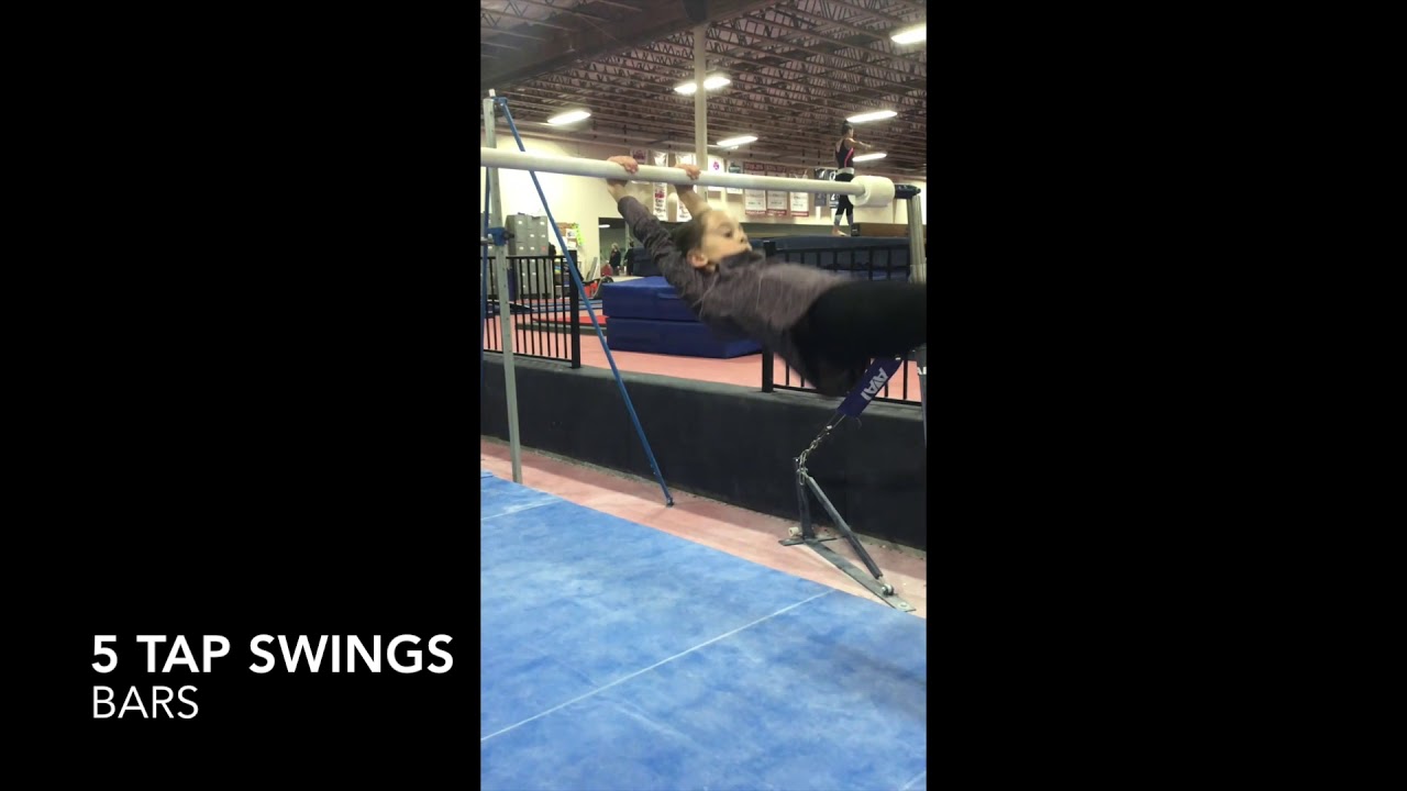 Level 2-5 Tap Swings-BARS - YouTube