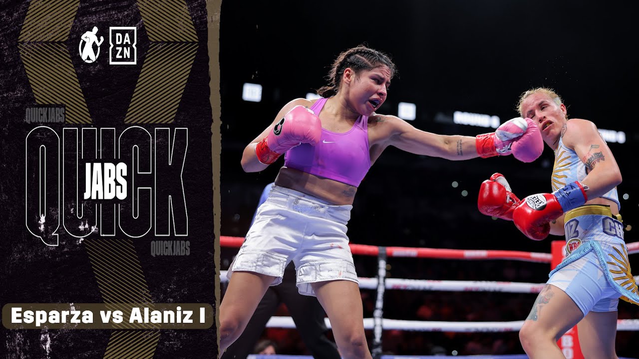 Quick Jabs | Marlen Esparza vs Gabriela Alaniz I! What A Battle To ...