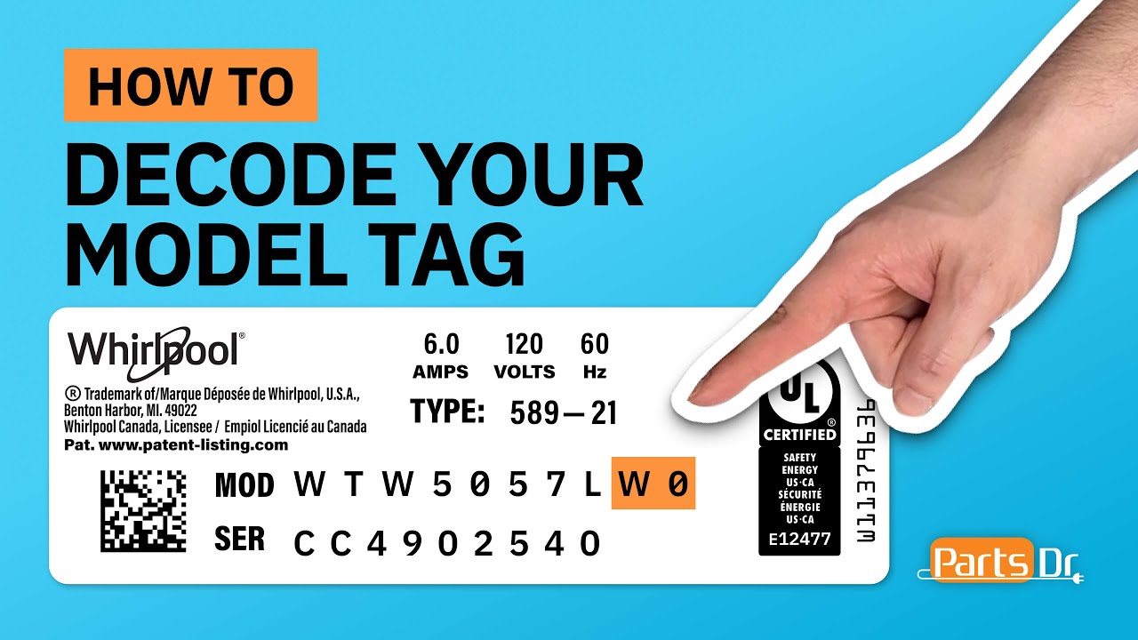 Crack the Code! Deciphering Your Whirlpool, Maytag, or Amana Washer ...