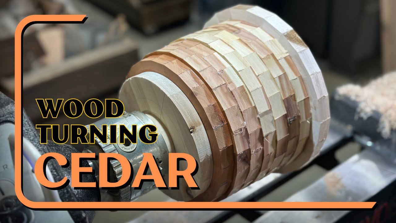 Turning A Stunning Cedar Plant Pot | Mastering Segmented Woodturning ...