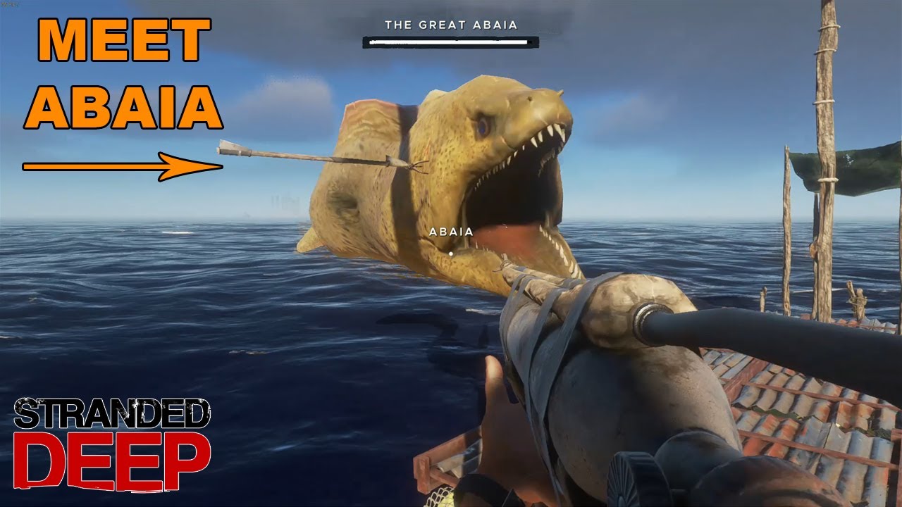 One Big Greasy Eel In Stranded Deep - YouTube