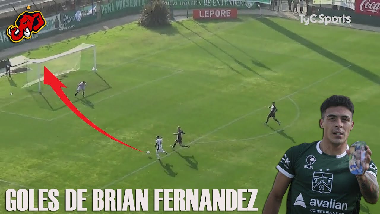 GOLES DE BRIAN FERNÁNDEZ EN FERRO - YouTube