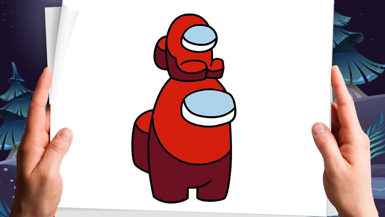 🆕How To Draw Among Us Mini Crewmate - How To Draw Crewmate Check It Out ...