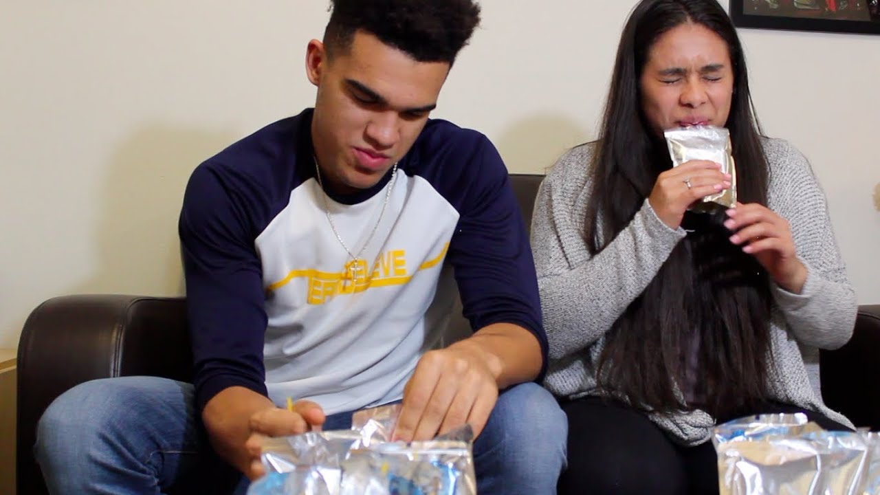 CAPRI SUN CHALLENGE !! (GIRLFRIEND THROWS UP) - YouTube
