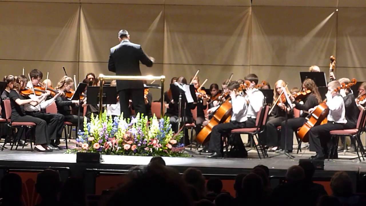 Windstride - Doug Spata - Mansfield Symphony Youth Strings - YouTube