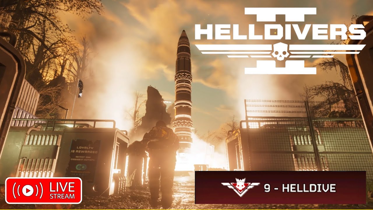 Kill All Bots! | LVL-9 HELLDIVE | HellDivers 2 | PC | PS5 | - YouTube