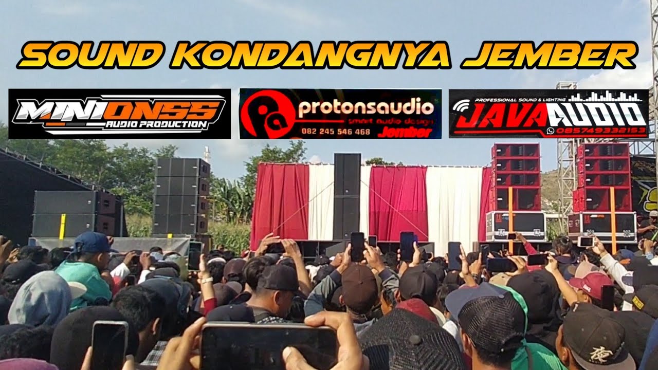 Cek Sound Clarity Pembuka Acara Parade SSJLS || MINIONS Audio, PROTONS Audio, JAVA Audio - YouTube