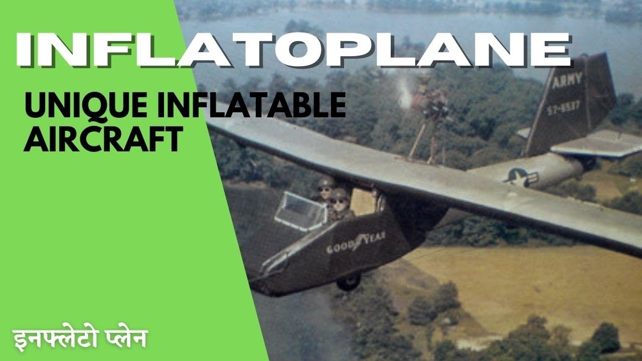 The Inflatable Plane. Goodyear Inflatoplane #Shorts - YouTube