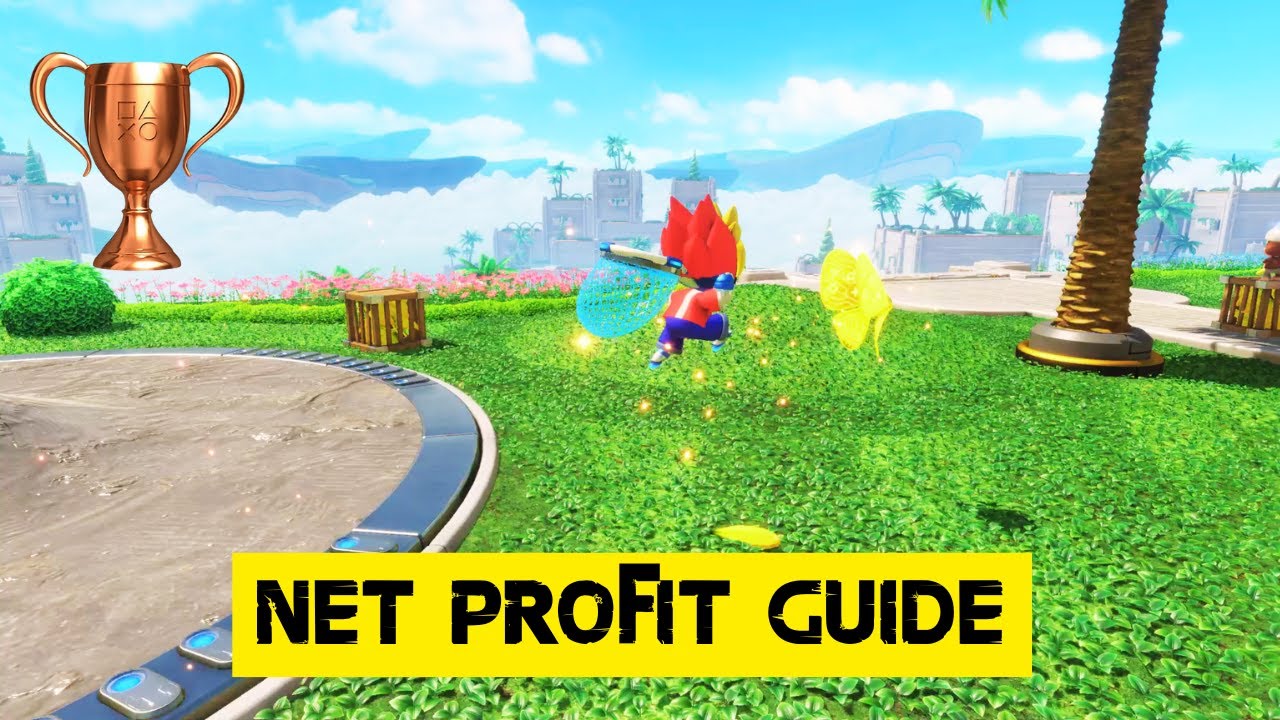 Net Profit Trophy Guide - Astro Bot - YouTube
