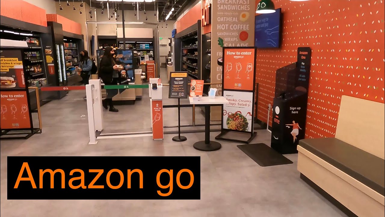 Amazon go walking tour - YouTube