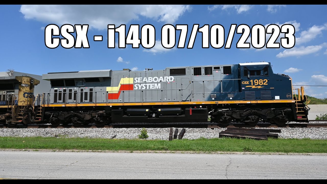CSX i140 - Osborn Yard - Louisville Kentucky - YouTube