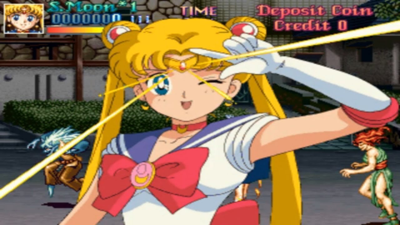 Pretty Soldier Sailor Moon - CAVE 68000 Hardware - All Special Attacks ...