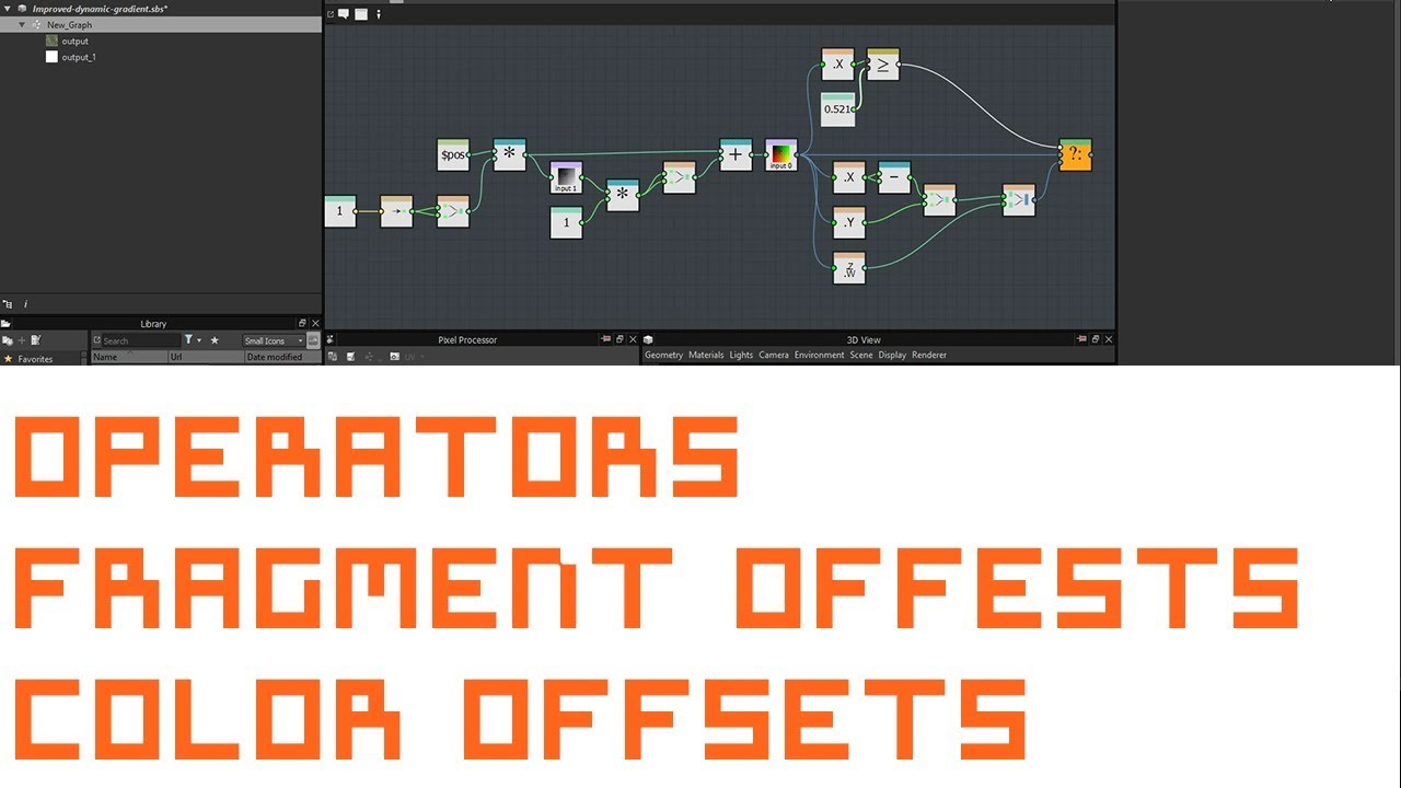 [Short] Substance Designer - Introduction to the Pixel Processor - YouTube