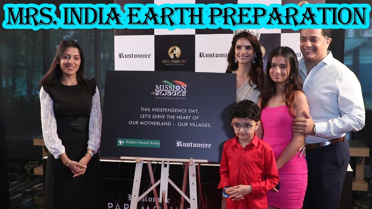 Mrs Sohini Rohra and Mohini Sharma Press Conference For Mrs India Earth ...