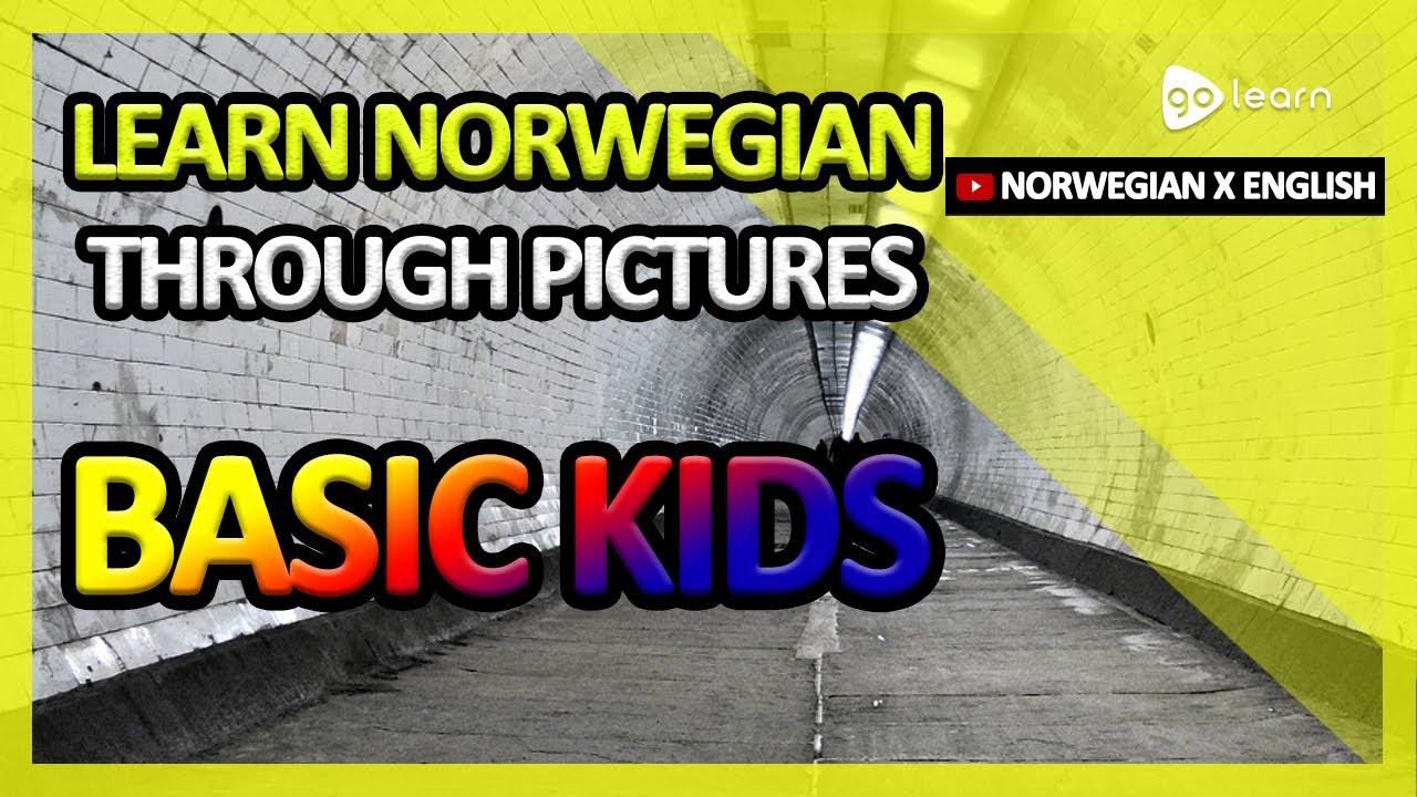 Learn Norwegian Through Pictures |Norwegian Vocabulary Basic Kids ...