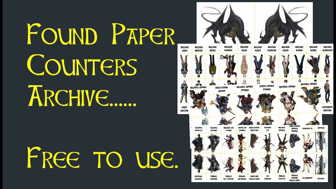 Paper counter archive found - YouTube