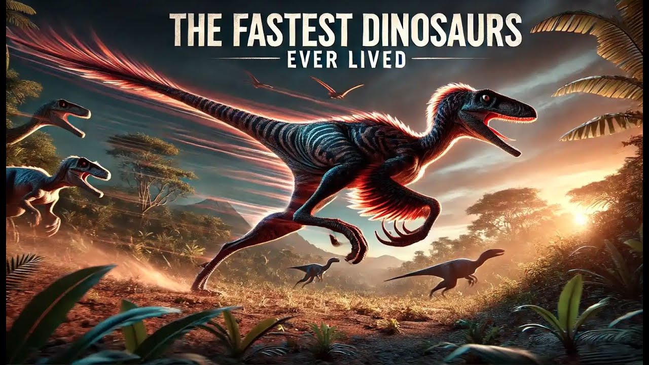 The Fastest Dinosaurs Ever ! ⚡⚡ - YouTube