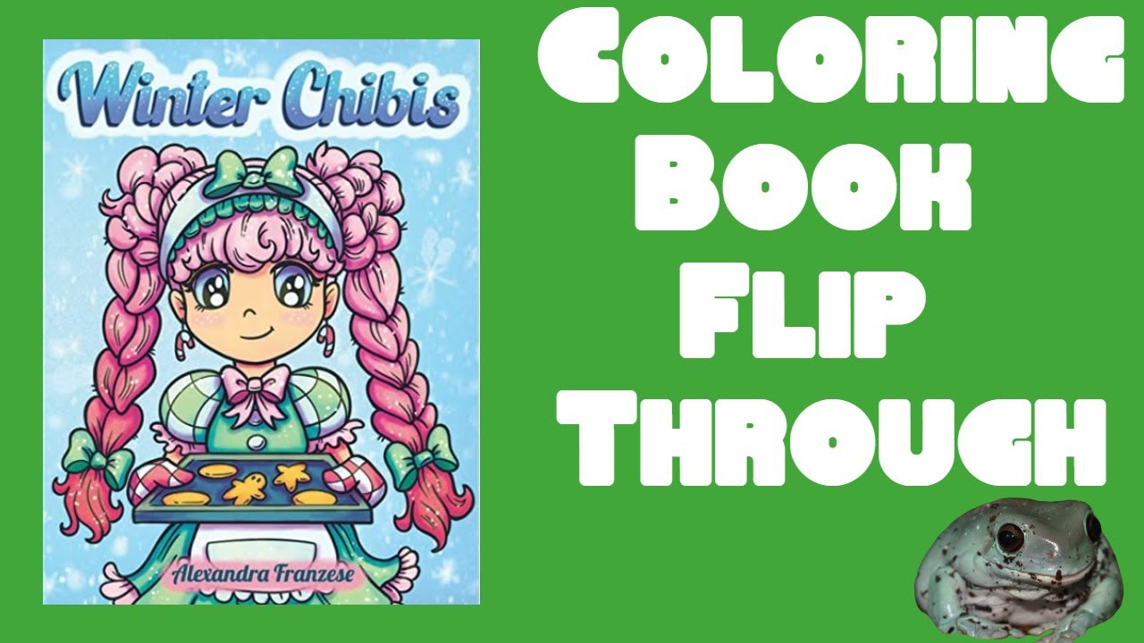 Winter Chibis Flip Through - YouTube