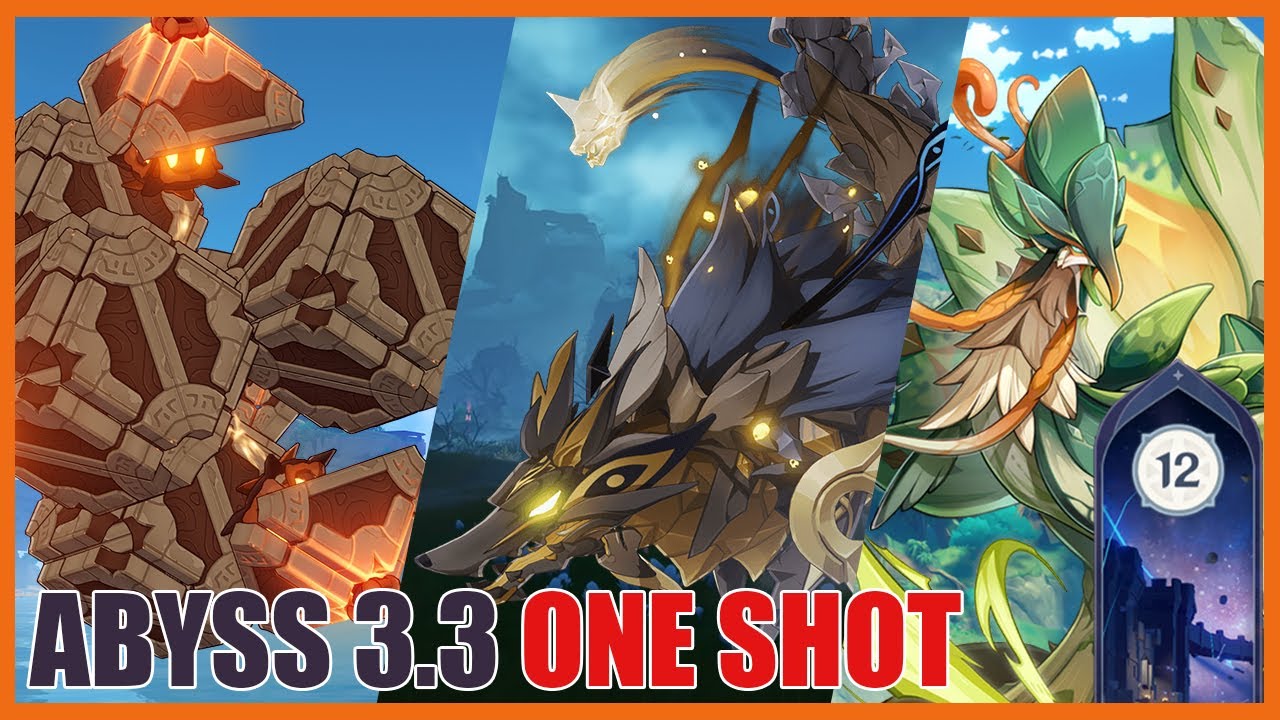 Genshin Impact | New Abyss 3.3 | One shot ALL the bosses - YouTube