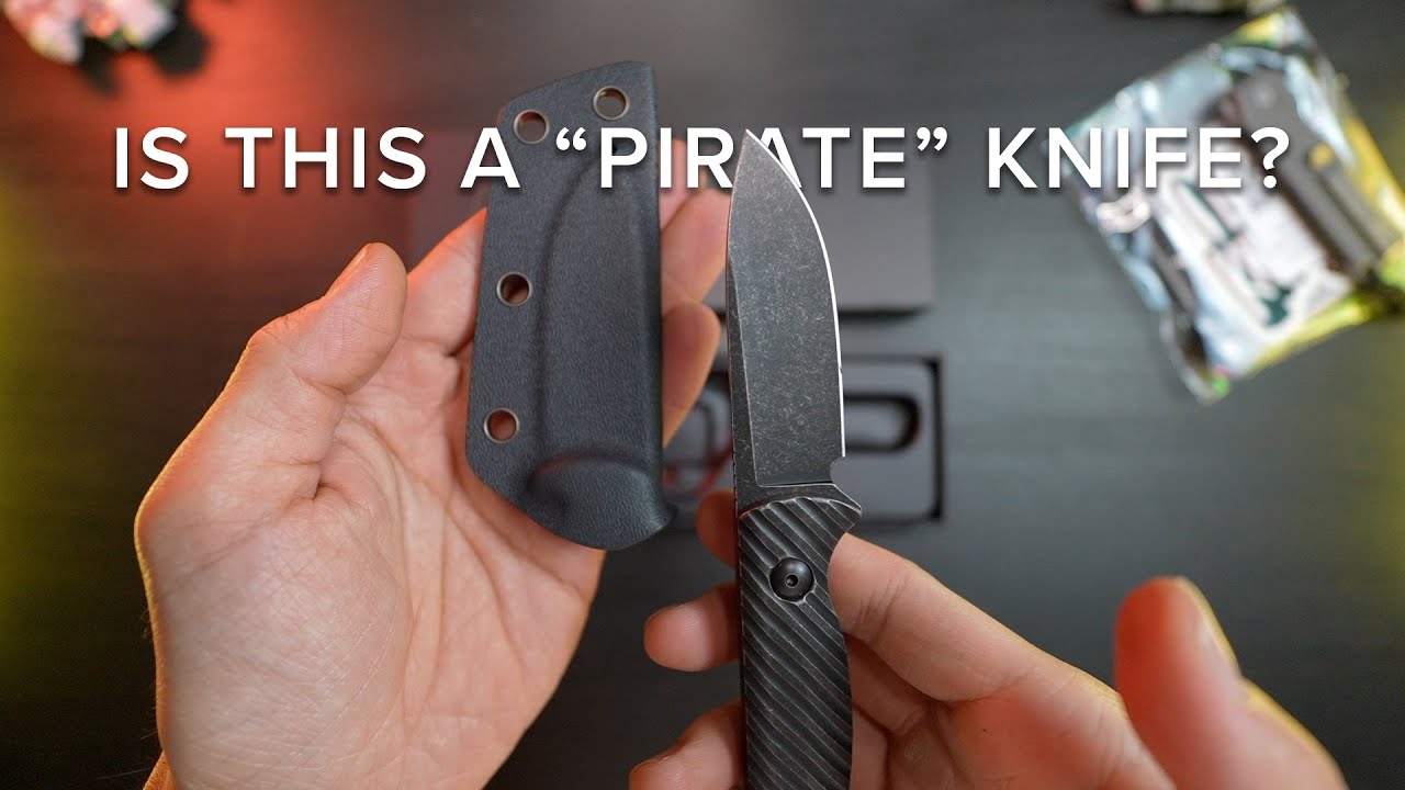 Pirate EDC? Pete's Pirate Knife Unboxing ASMR - YouTube
