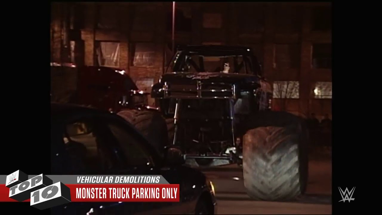 Wwe Top 10 destroyed car - YouTube