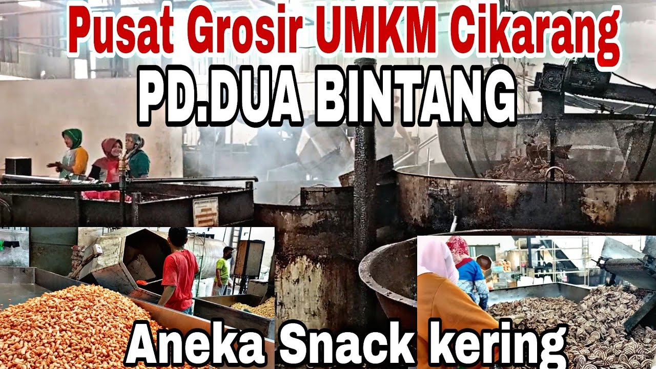 Terbesar dicikarang~Pusat Grosir Aneka Snack Kering UMKM PD.Dua Bintang ...