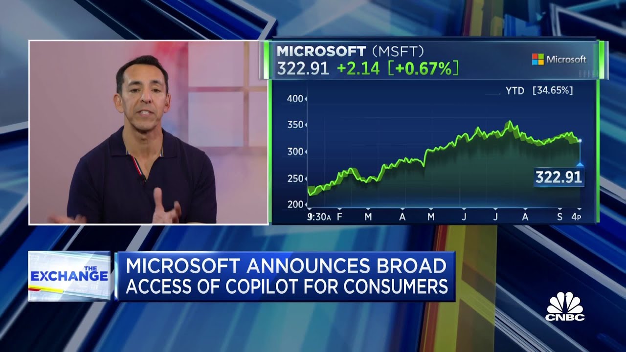 Microsoft's Yusuf Mehdi discusses the tech giant's AI ambitions with ...