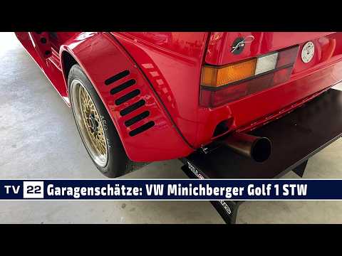 Garagenschätze: Tobias Santer und sein VW Minichberger Golf 1 STW für den Bergrennsport