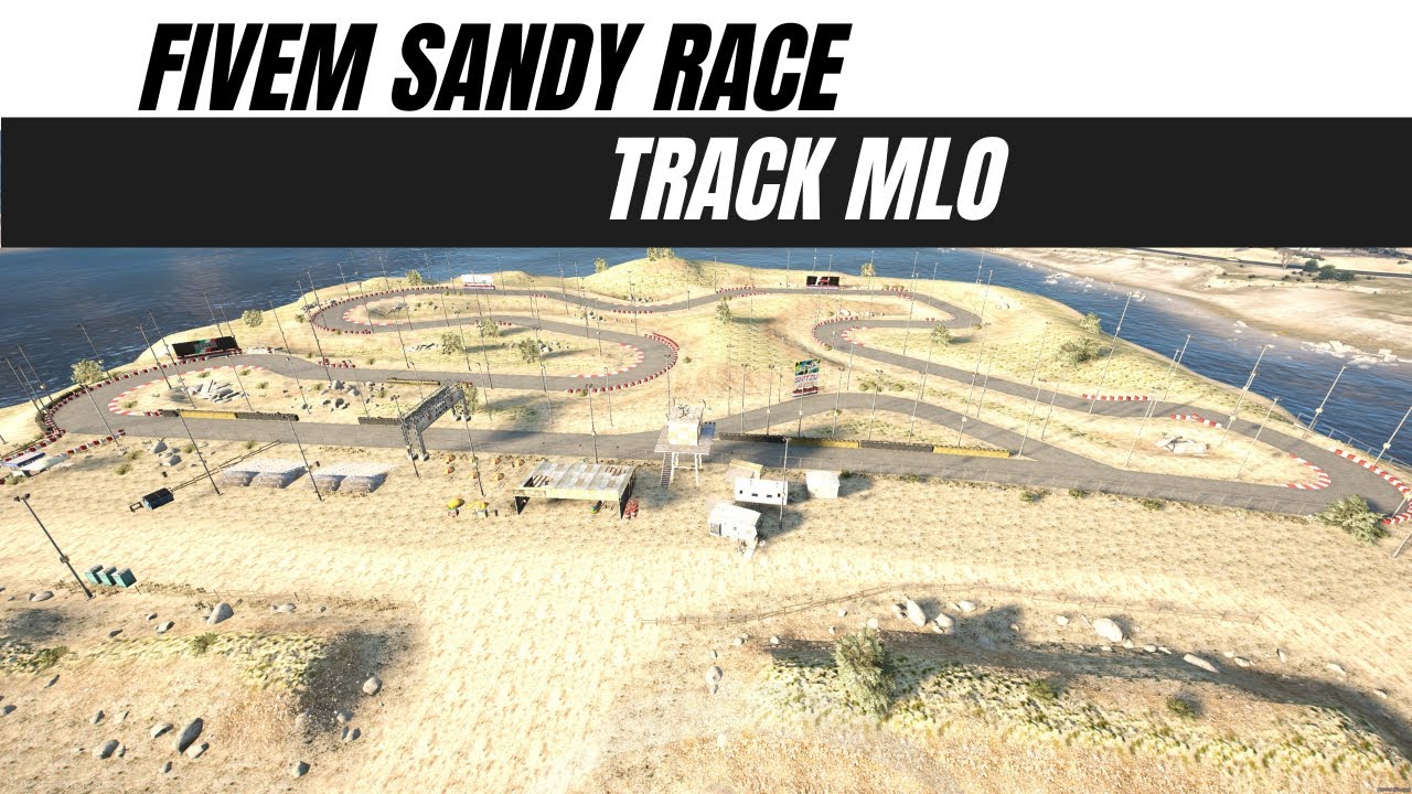 Fivem Sandy Race Track MLO Interior & map for FIVEM MLO | GTA 5 - YouTube