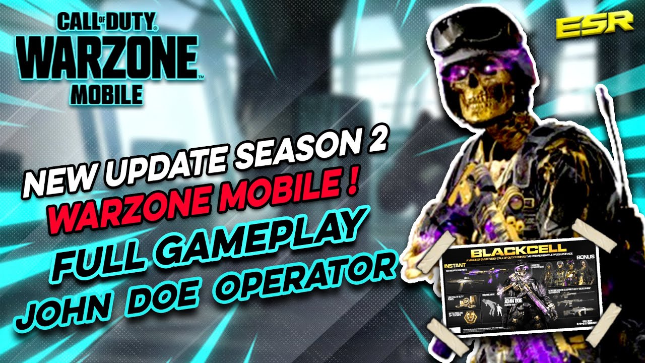 Warzone Mobile Season 2, dengan John Doe, Reactive operator dari ...