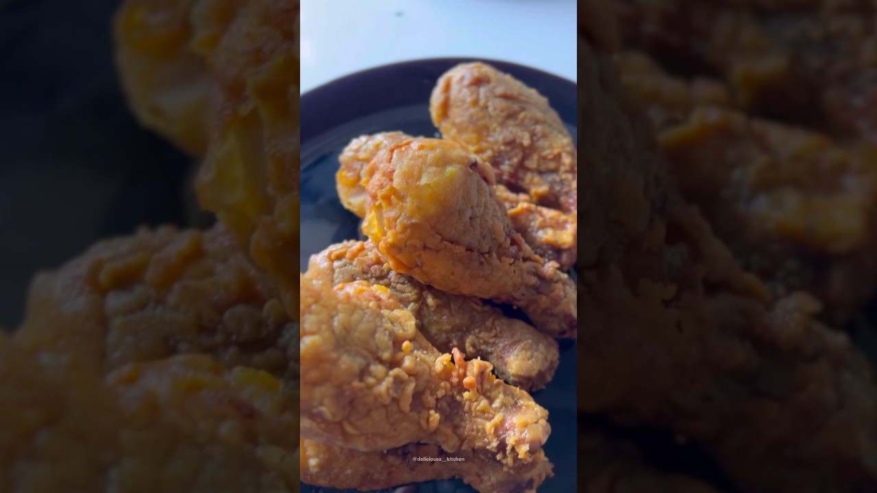 English fried chicken 😋 #viral #foodrecipes #foodlover #chickenrecipe # ...